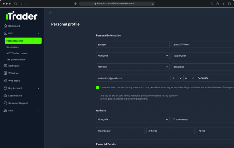 iTrader Global – Forex Prop Firm with 90% Profit Share & Fast Withdrawals